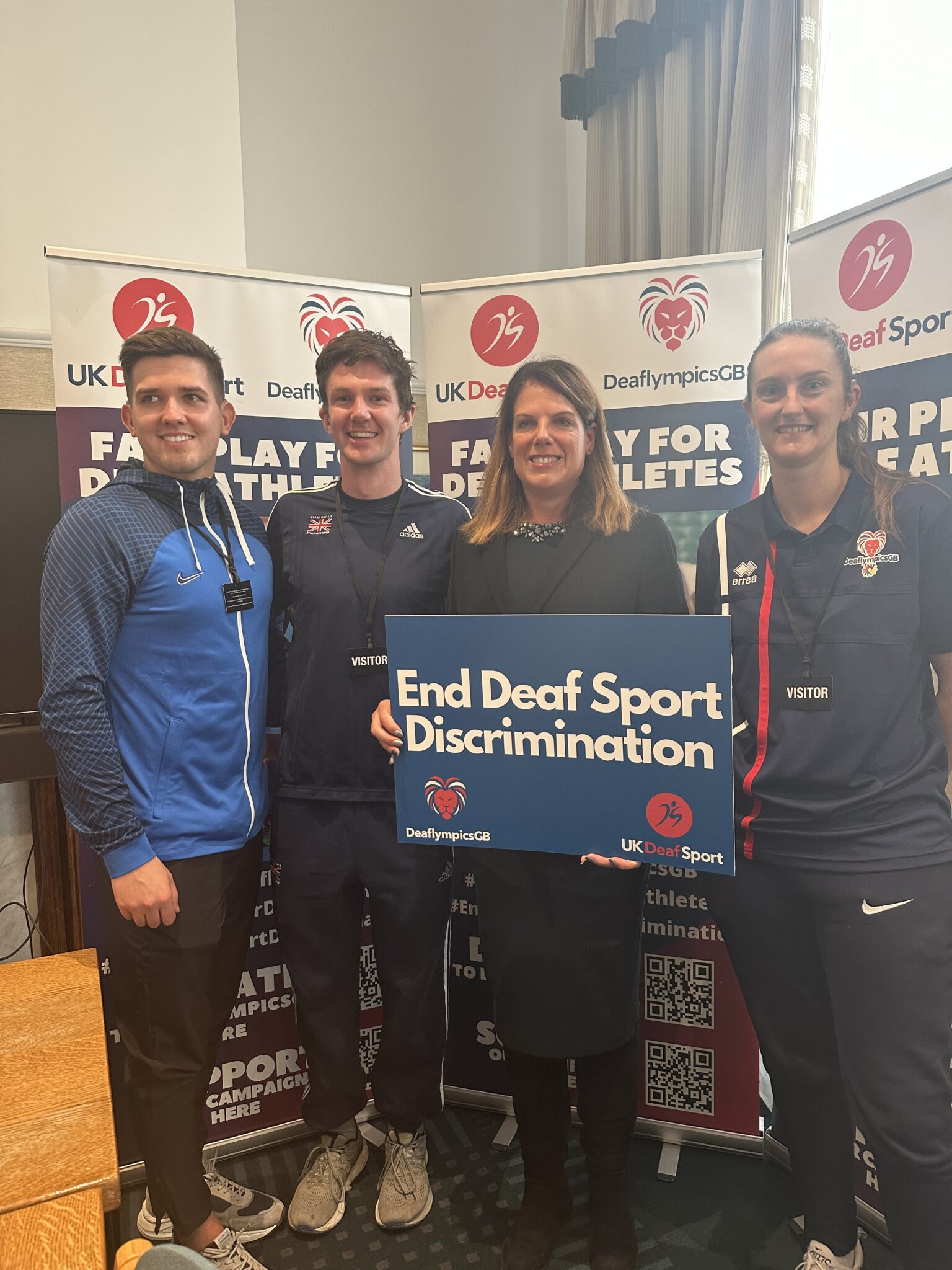 Launch of UK Deaf Sport Fair play for Deaf Athletes Campaign - UK Deaf ...