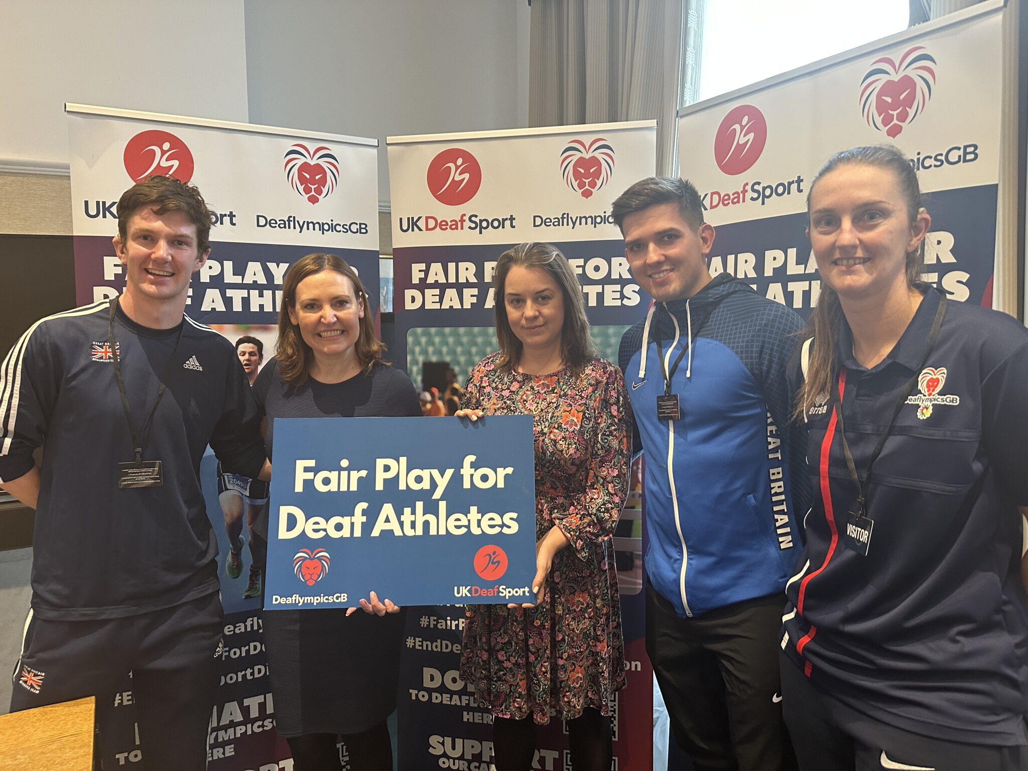 Launch of UK Deaf Sport Fair play for Deaf Athletes Campaign - UK Deaf ...