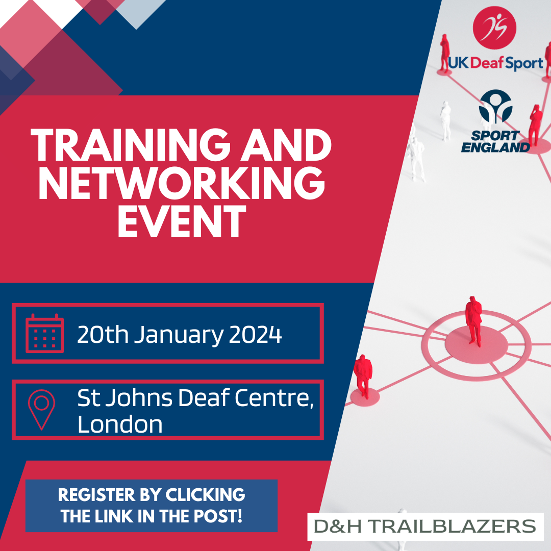 UK Deaf Sport Training and Networking Day - UK Deaf Sport
