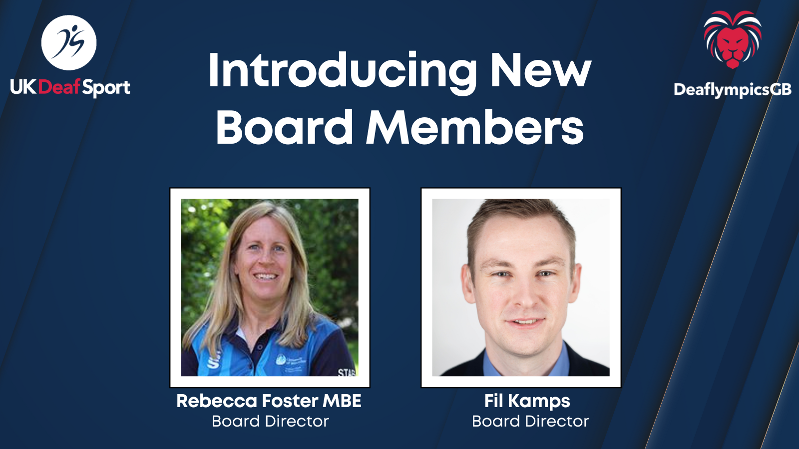Introducing new UKDS Board Members: Fil Kamps and Rebecca Foster MBE ...